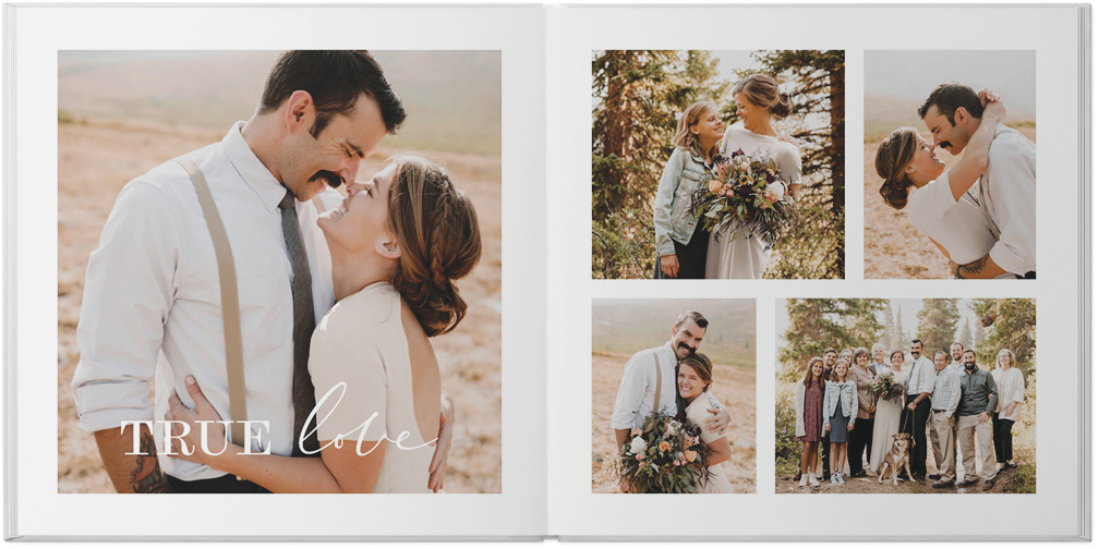 Simple Elegant Wedding Photo Book | Shutterfly