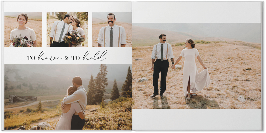 Simple Elegant Wedding Photo Book | Shutterfly
