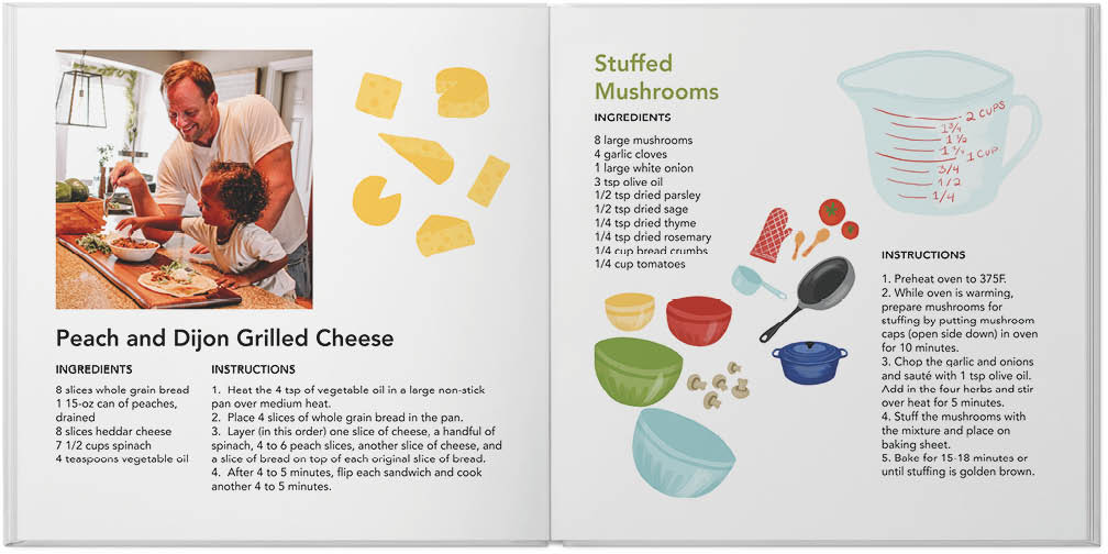 Whimsical Recipes by Slightly Stationery Photo Book | Shutterfly